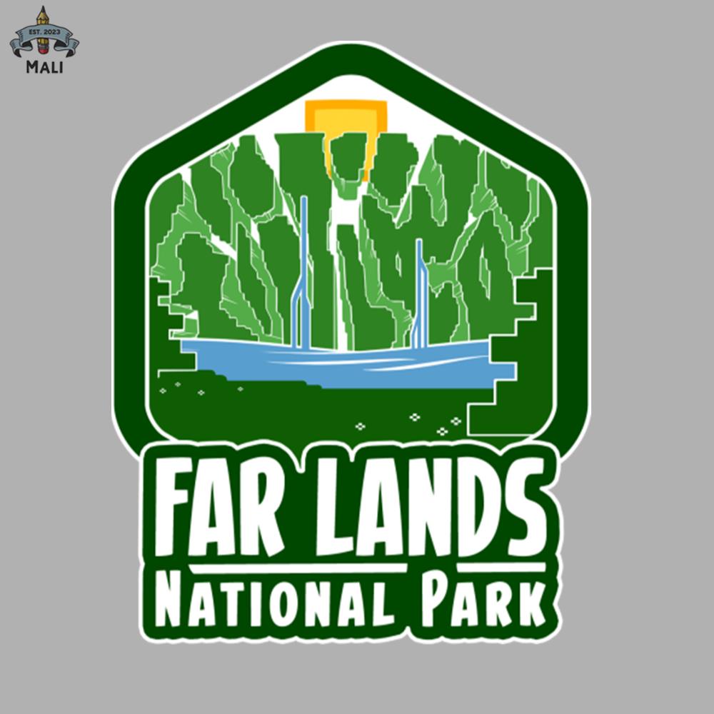 Far Lands National Park Sublimation PNG Download | Inspire Uplift