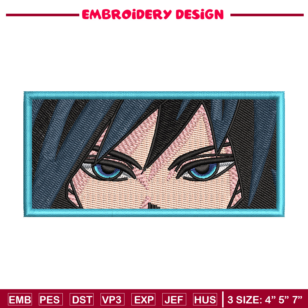 Giyu blue embroidery design, Giyu embroidery, Anime design, | Inspire ...