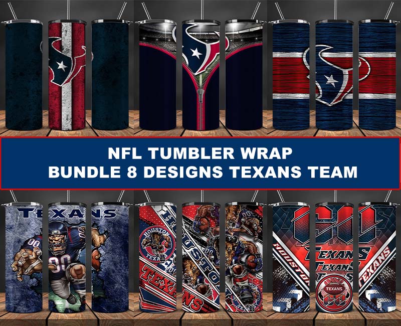 Texans Tumbler Wrap , Football Tumbler Png ,Nfl Tumbler Wrap | Inspire ...