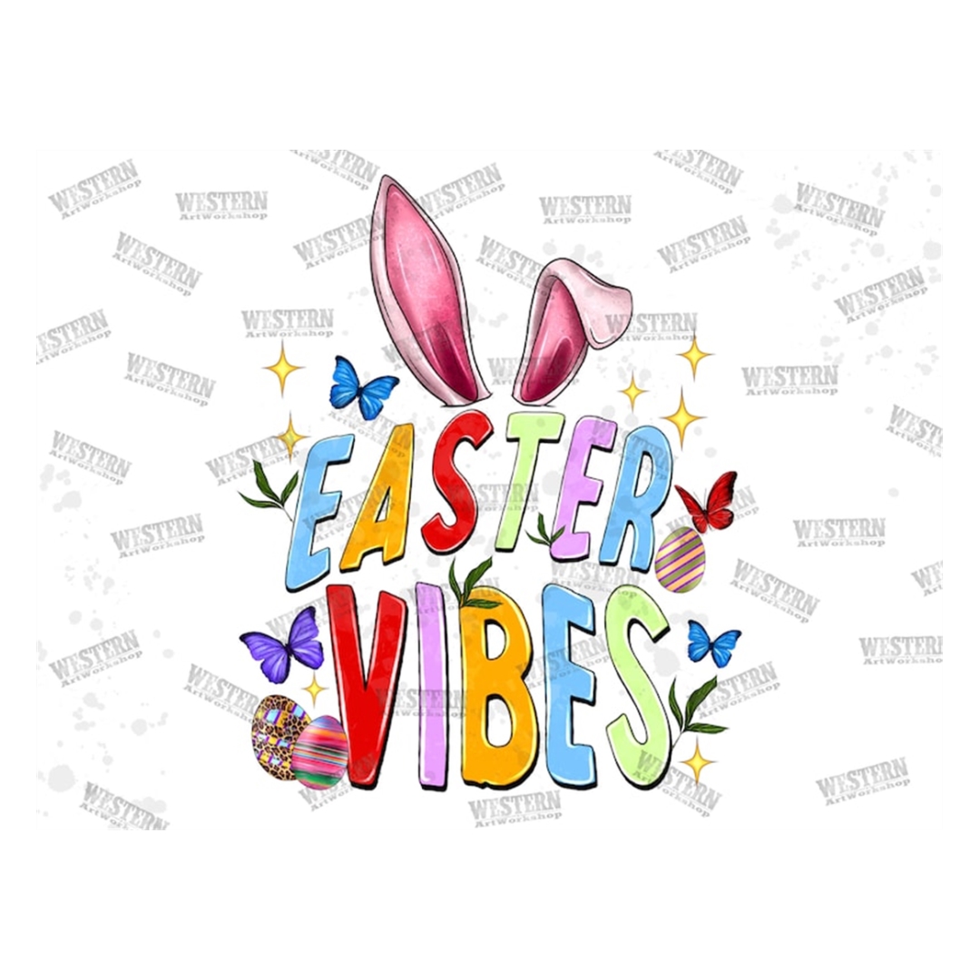 Easter Vibes Png Sublimation Design,Happy Easter Day png,Eas | Inspire Uplift