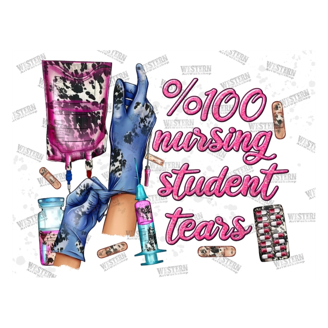 Nursing Student Tears Png Sublimation Design, Nurse Png, Nur | Inspire ...