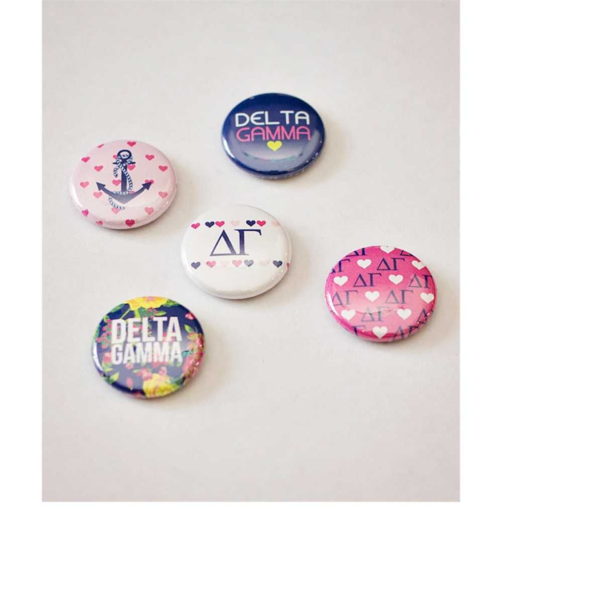 Delta Gamma 1' Buttons | Inspire Uplift