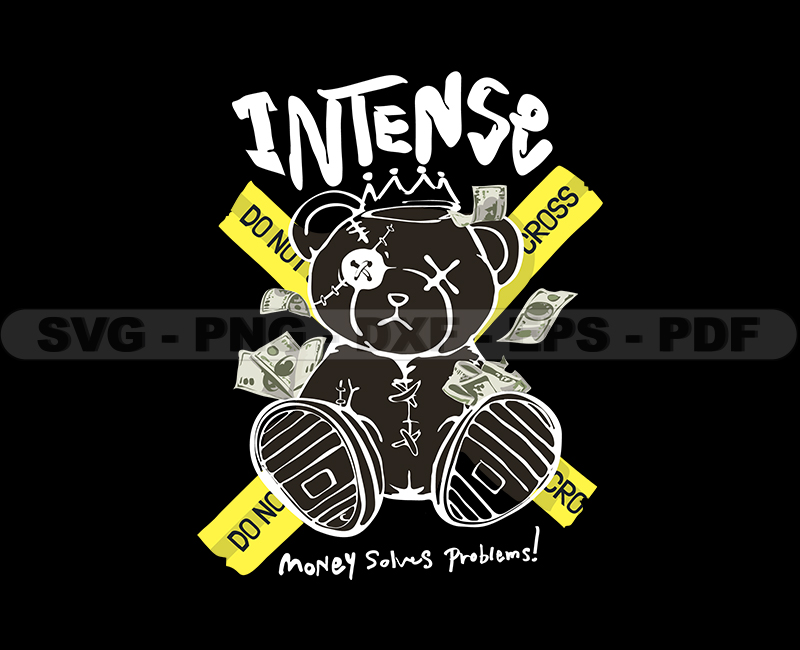 Teddy Bear Stretwear, Teddy Bear Tshirt Design, Streetwear T - Inspire ...