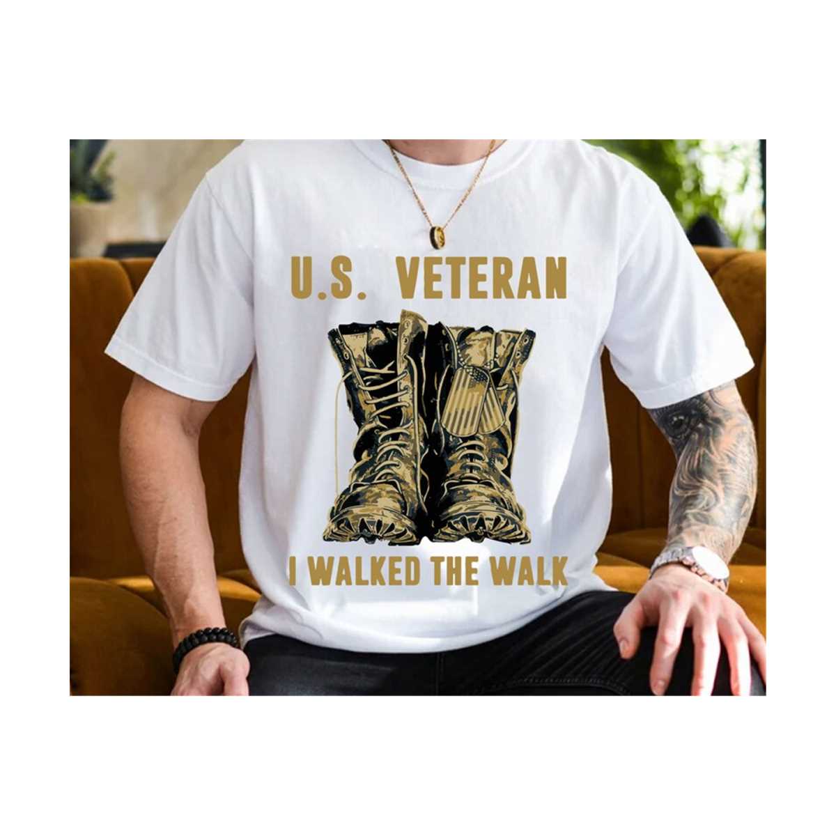 US Veteran I Walked The Walk, USA Veteran Memorial Svg, Amer | Inspire ...