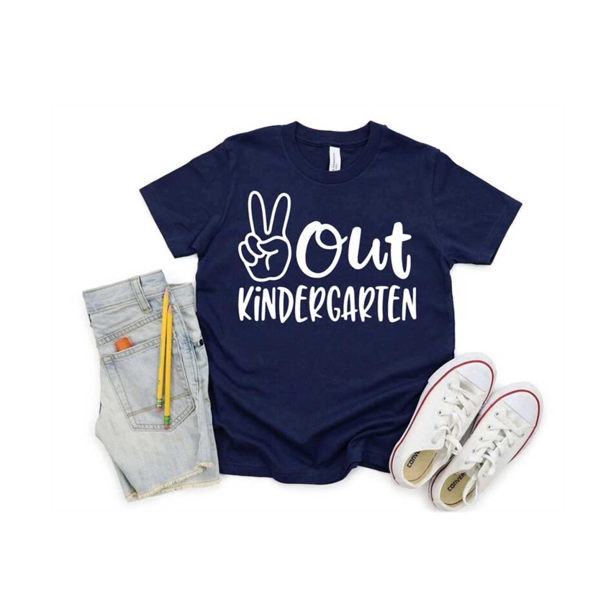 Peace Out Kindergarten Png, Last Day of School Png, Kinderga - Inspire ...