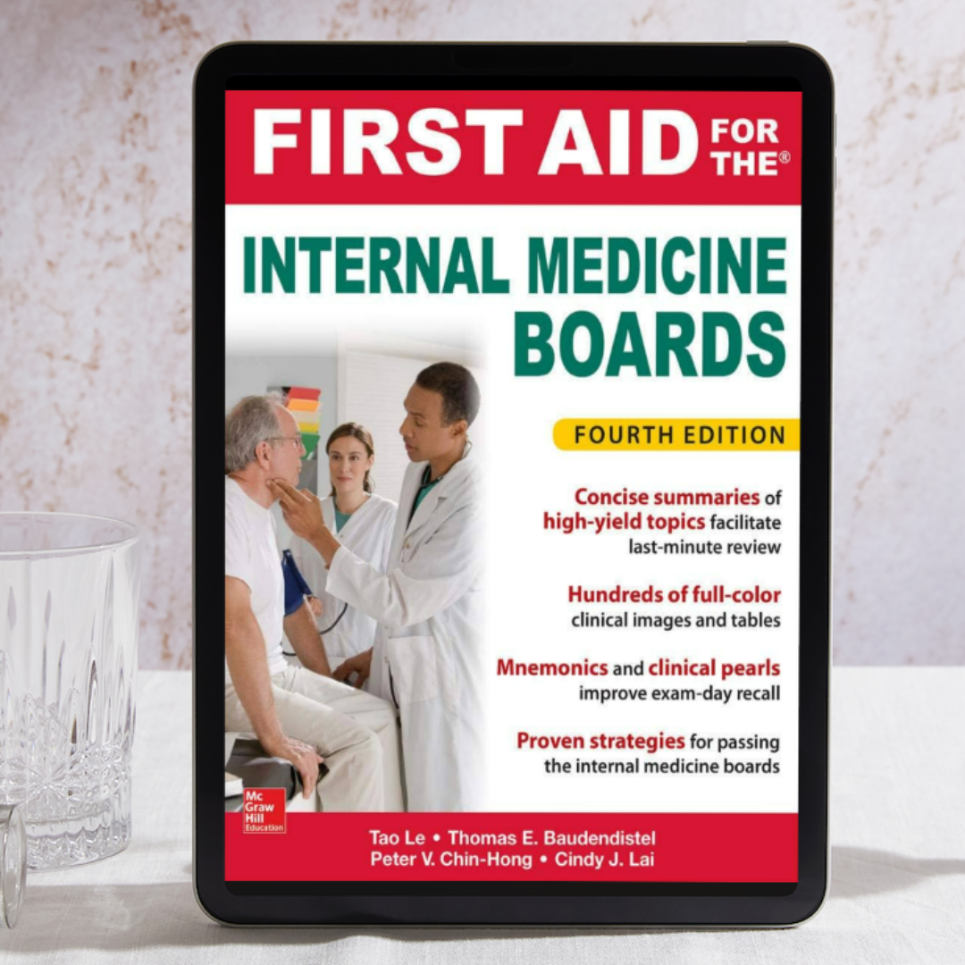 First Aid for the Internal Medicine Boards, Fourth Edition, - Inspire ...