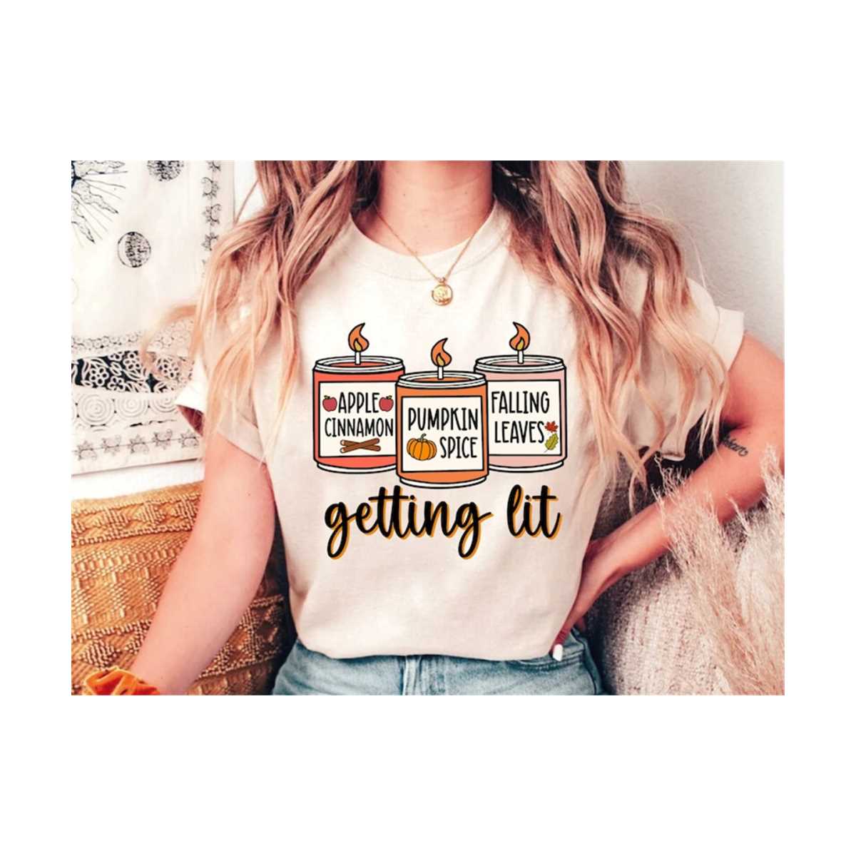 getting lit candles svg, fall candles svg, pumpkin spice svg | Inspire ...