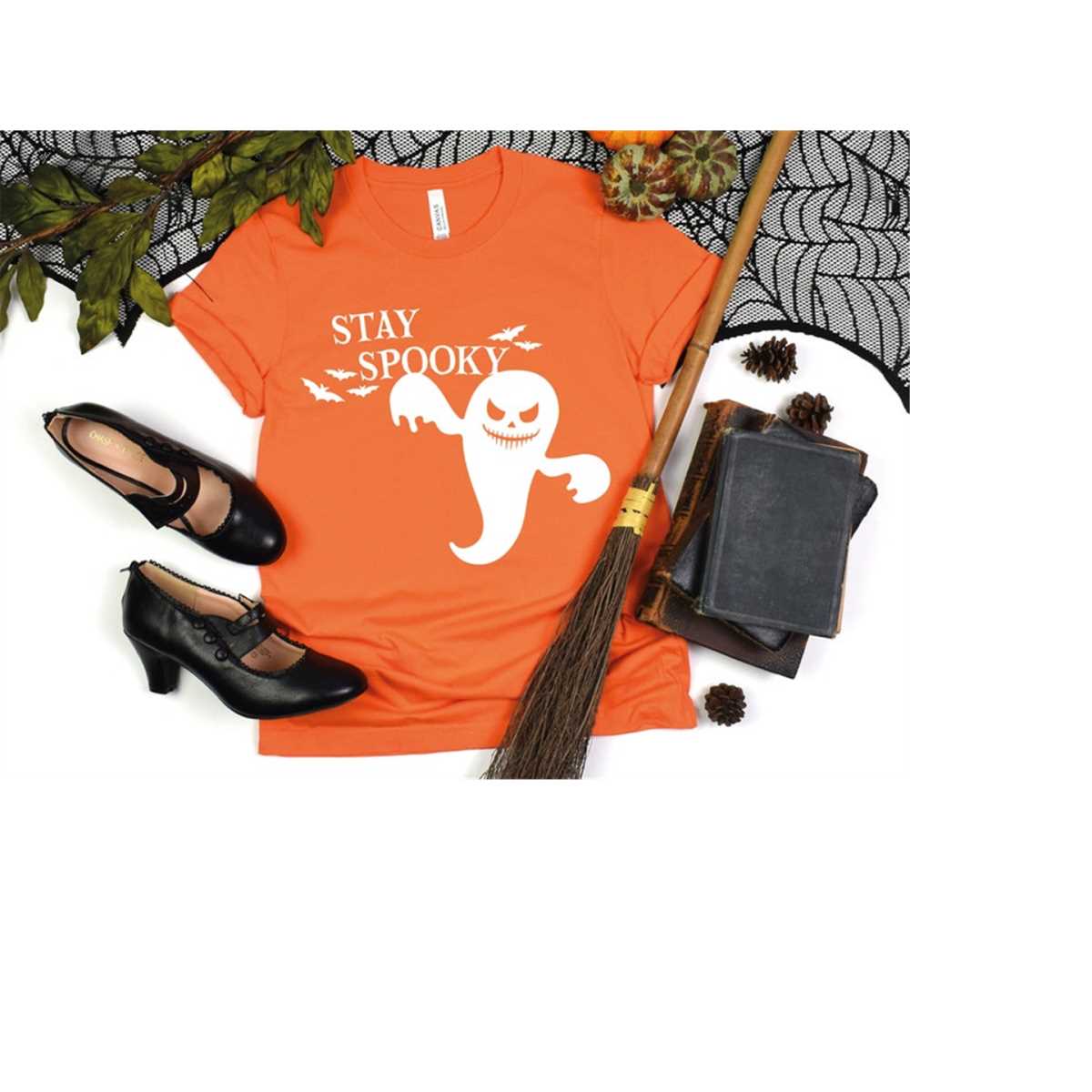 Stay Spooky Custom Shirt, Stay Spooky Ghost T Shirt, Hallowe | Inspire ...