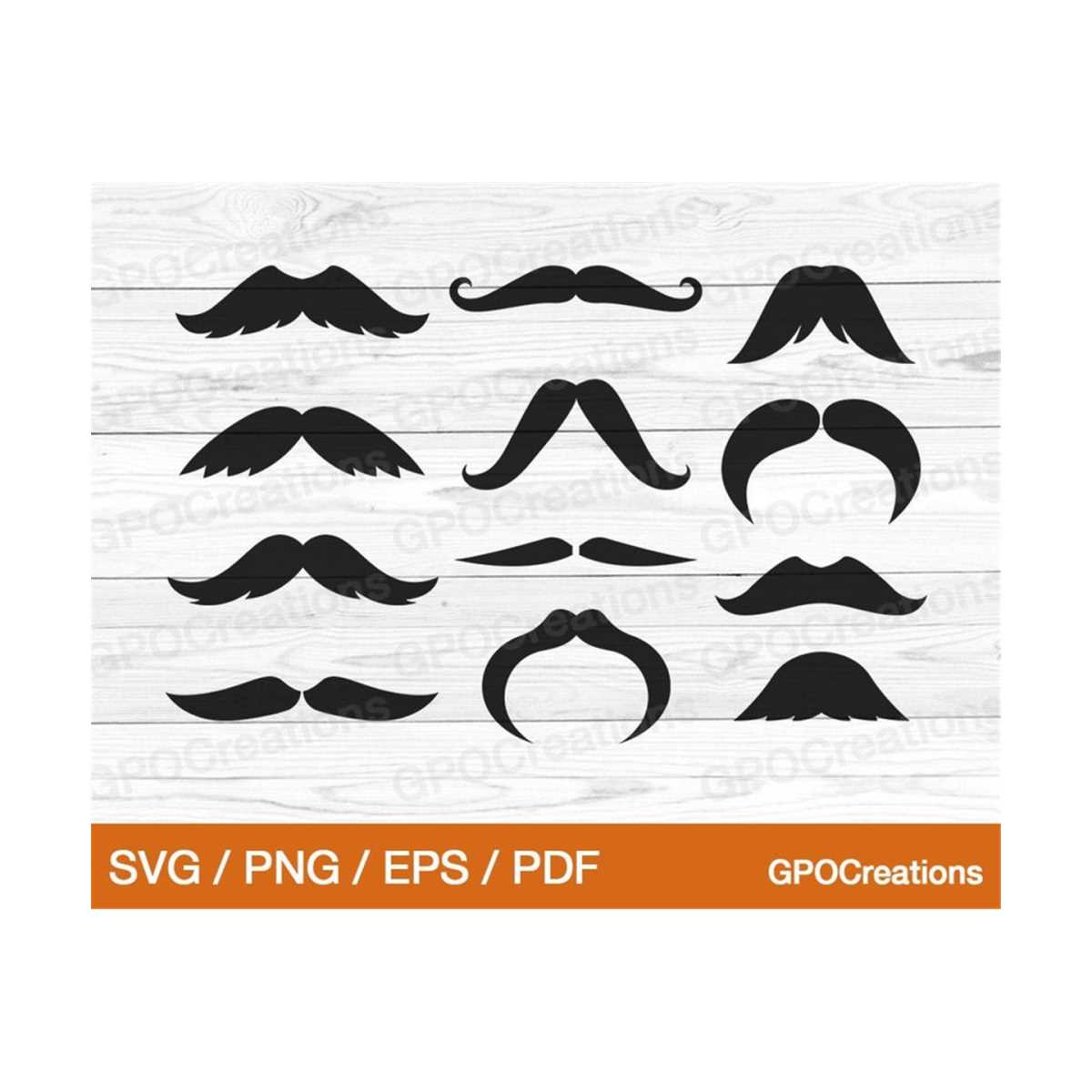 Mustache SVG, Moustache SVG, Mustache SVG Bundle, Mustache V | Inspire ...