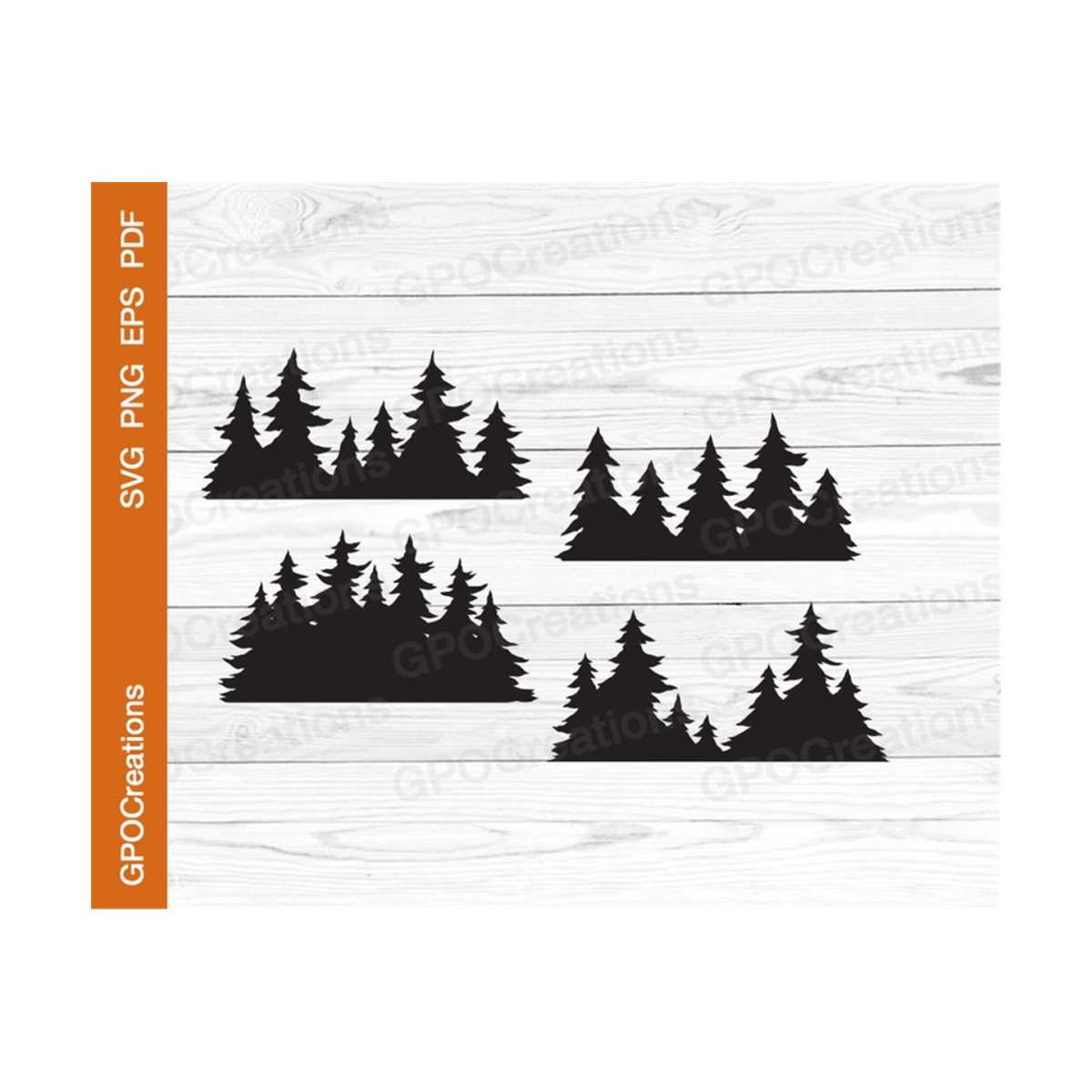 forest tree svg - Inspire Uplift