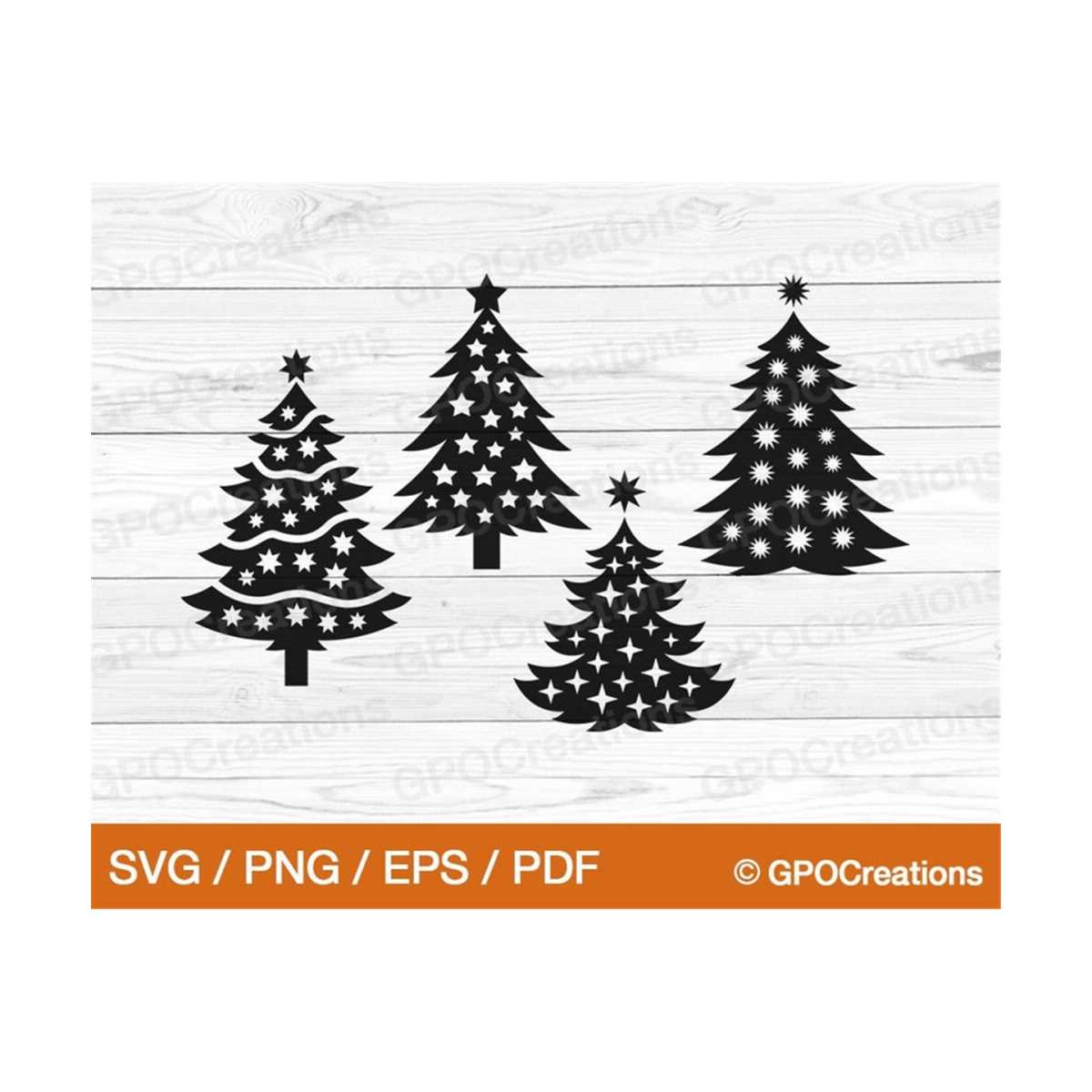 Christmas Tree SVG, Christmas Trees SVG, Merry Christmas SVG | Inspire ...
