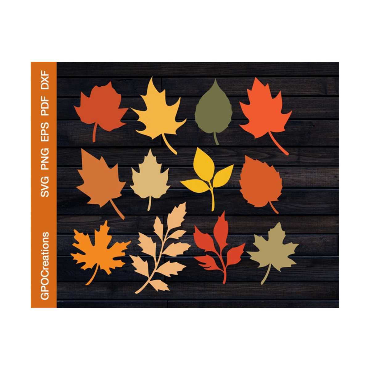 Fall Leaves SVG Bundle, Fall SVG, Fall Leaf SVG, Fall Png, F | Inspire ...