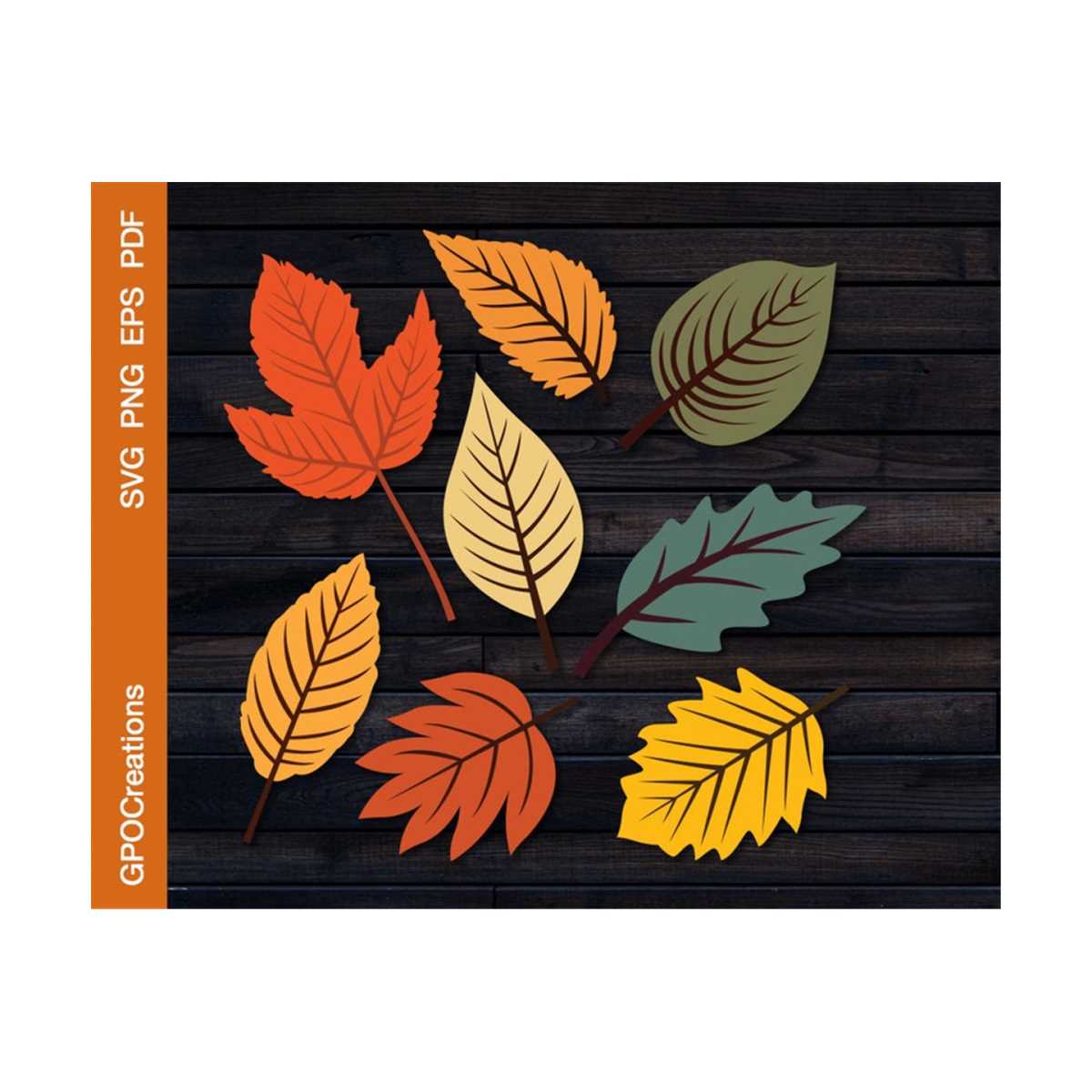 Fall Leaves SVG Bundle, Fall SVG, Fall Leaf SVG, Fall Png, F - Inspire ...