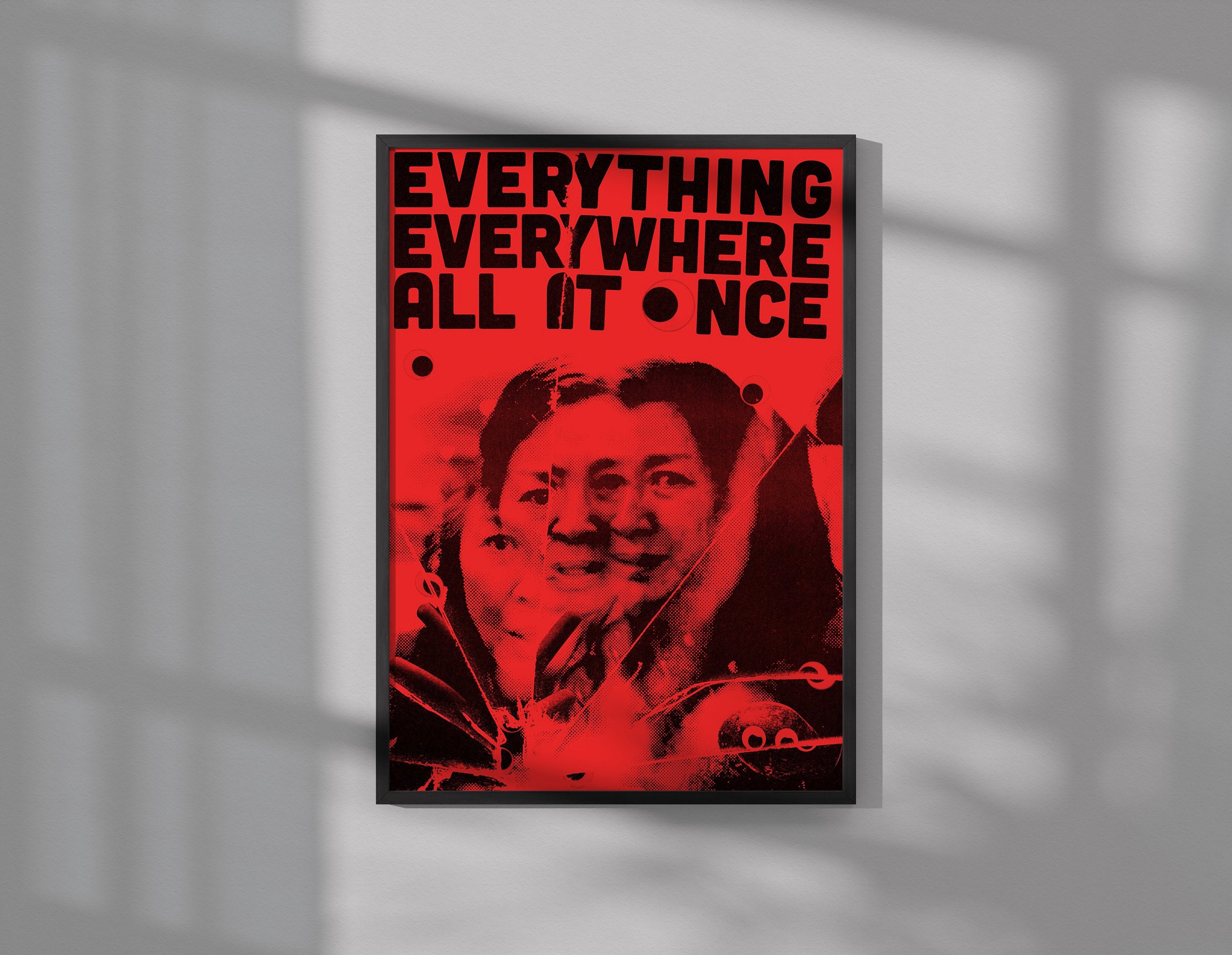 Everything Everywhere All At Once Poster Film Poster Wall | Inspire Uplift