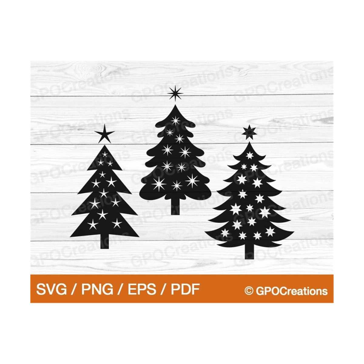 Christmas Trees SVG, Christmas Tree SVG, Merry Christmas SVG | Inspire ...