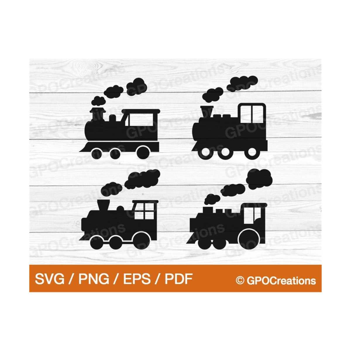 Train SVG, Train SVG Bundle, Train Clipart, Train PNG, Train - Inspire ...