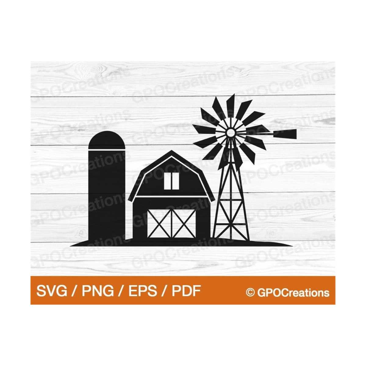 Farm SVG, Barn SVG, Farm Life SVG, Farm Setting Svg, Barn Li | Inspire ...