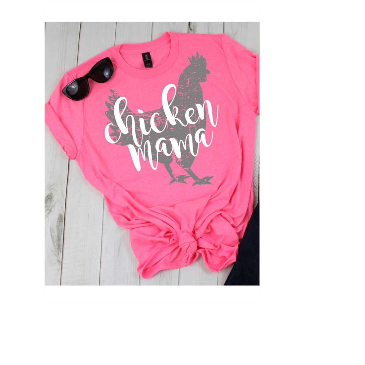 Chicken Mama SVG, Chicken SVG, Sublimation Design, Distresse | Inspire ...