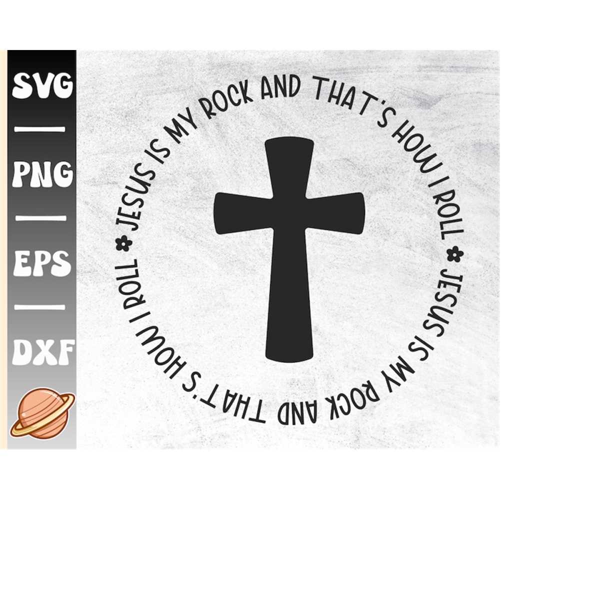 Jesus Rock Roll Svg | JesusSvg | Funny Christian Svg | Bible | Inspire Uplift