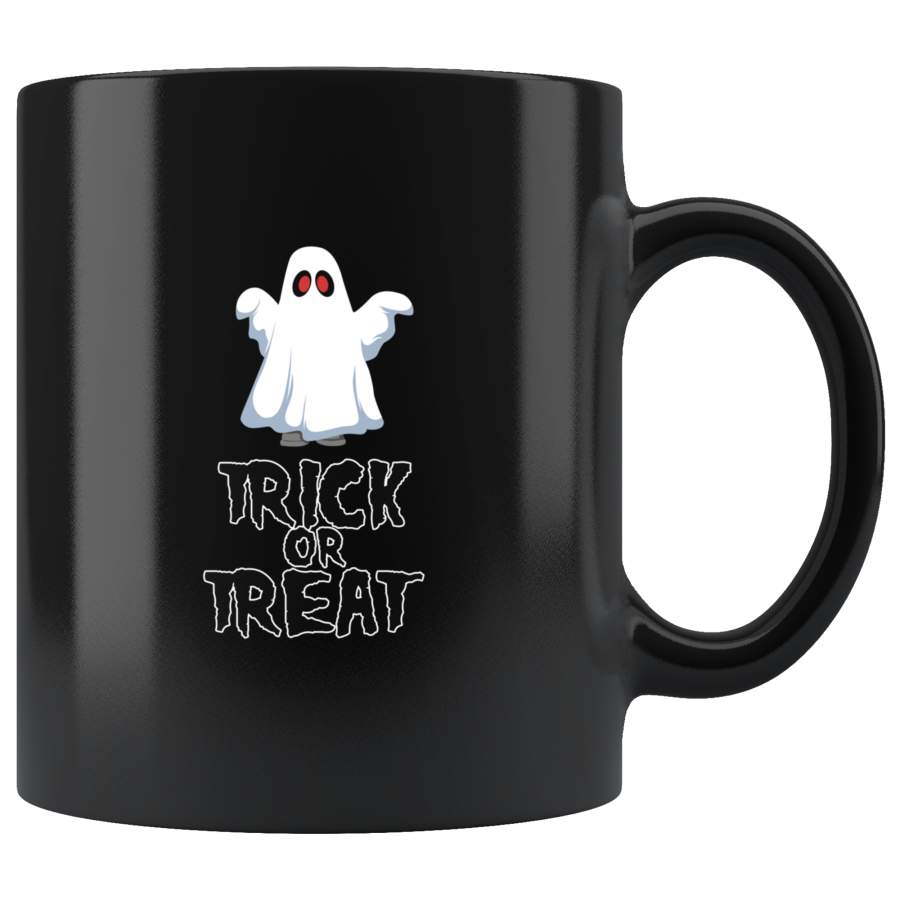 Halloween Trick or Treat Ghost Costume Mug | Inspire Uplift