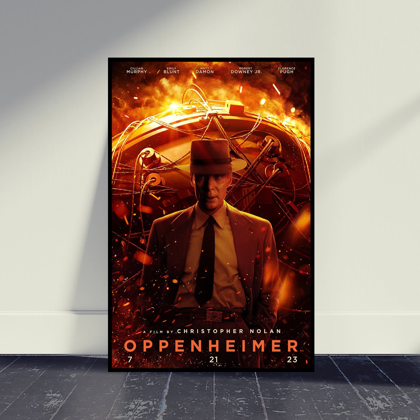 Oppenheimer Movie Poster Wall Art, Room Decor, Home Decor, A - Inspire ...