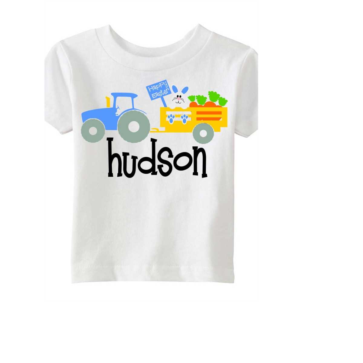 Easter Svg, Bunny Svg, Boy Easter Svg, Tractor Svg, SVG, DXF | Inspire ...