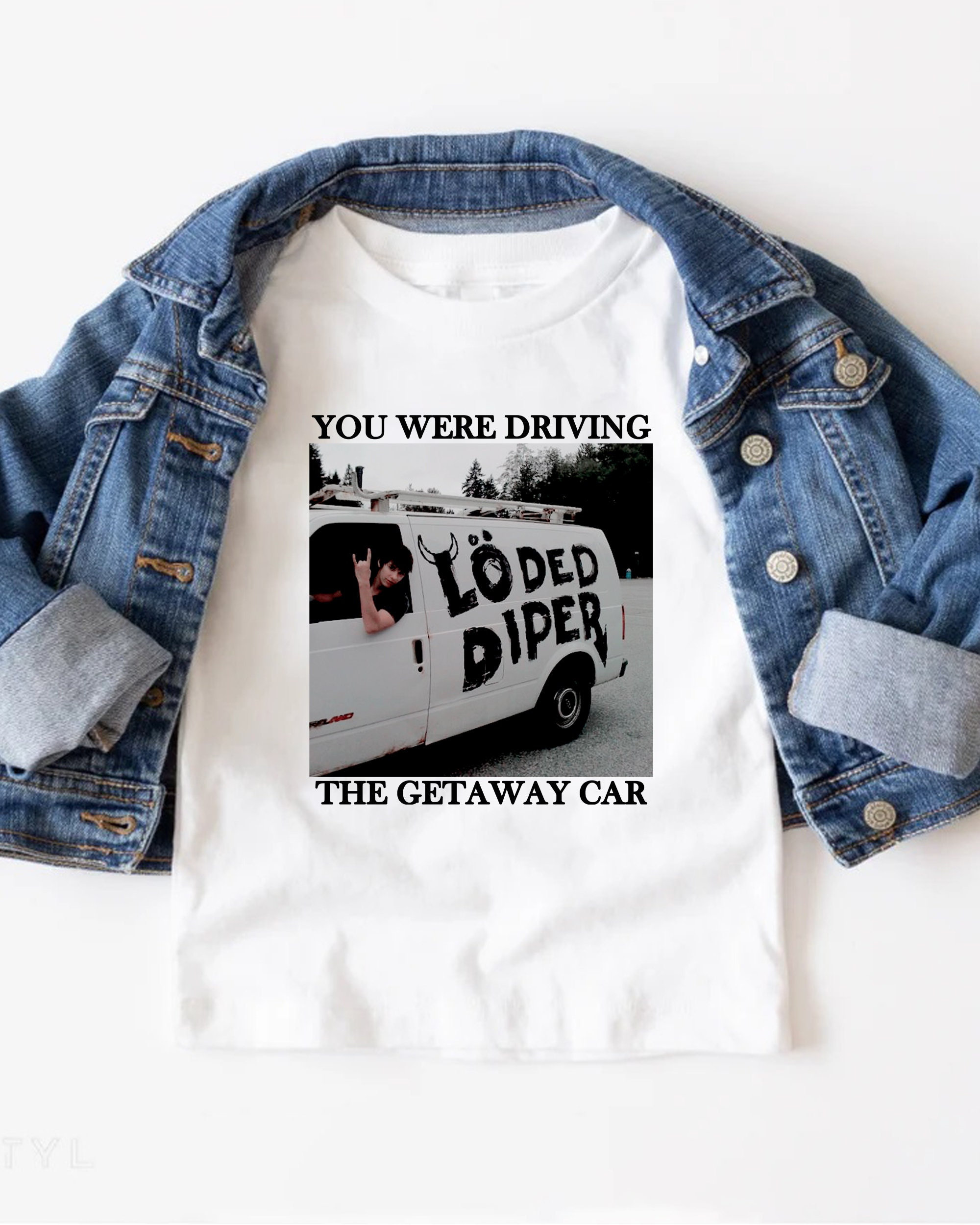 Rodrick Heffley Loded Diper x Taylor Sweatshirt, Getaway Car | Inspire ...