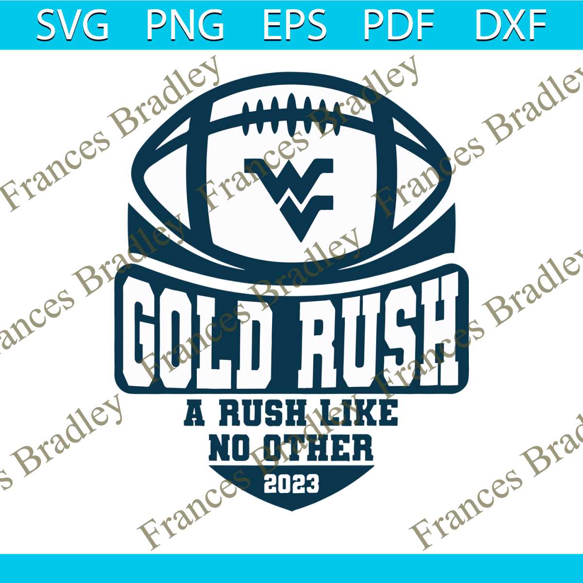 2023 Gold Rush A Rush Like No Other SVG File For Cricut - Inspire Uplift