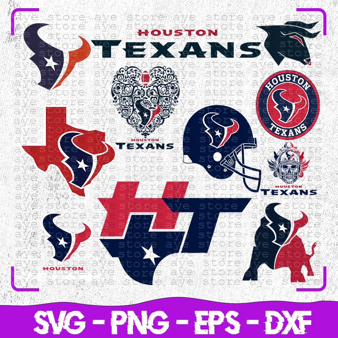 Houston Texans Football Team Svg, Houston Texans Svg, NFL Te | Inspire ...