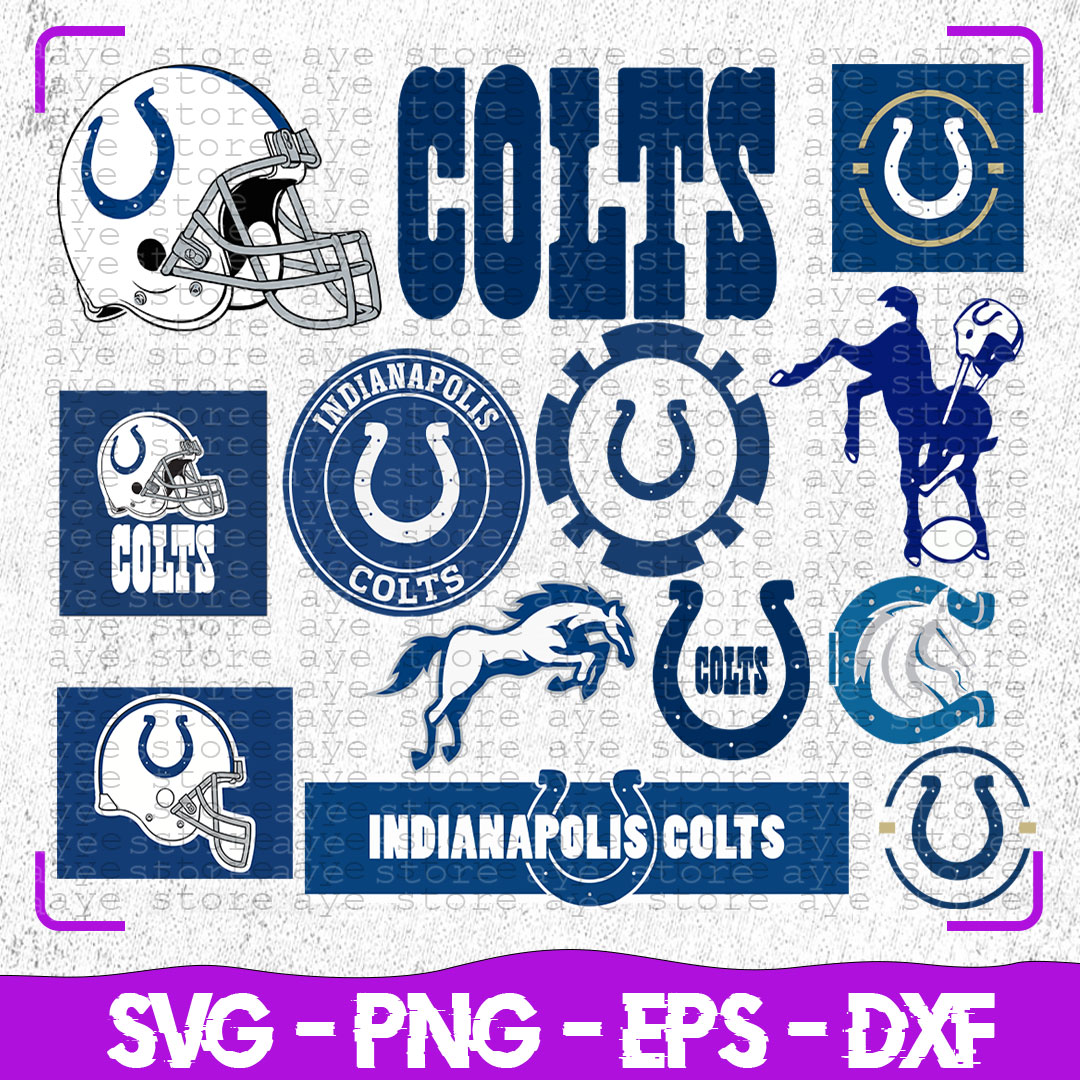 Indianapolis Colts Football Team Svg, Indianapolis Colts Svg | Inspire ...