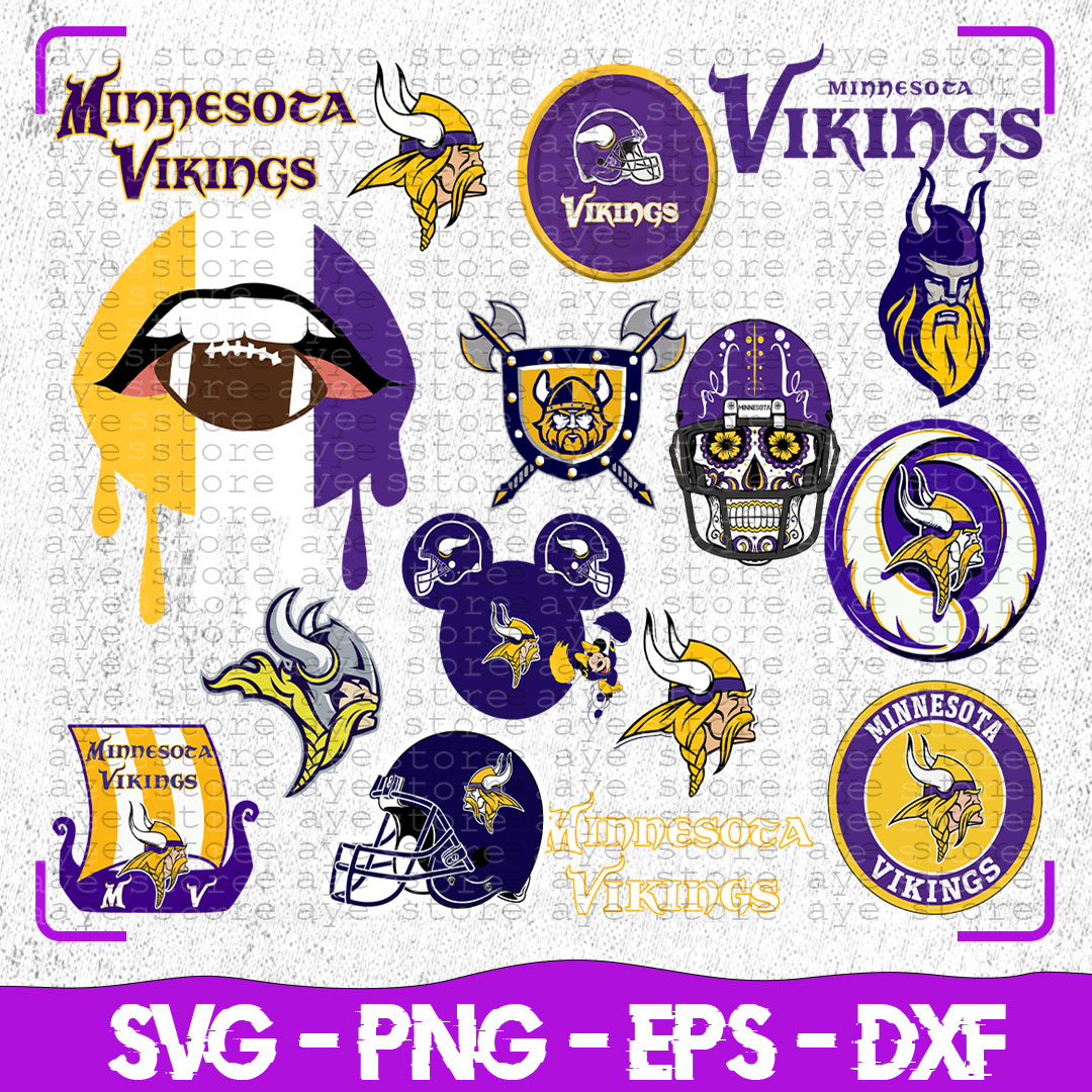 Minnesota Vikings Football Team Svg, Minnesota Vikings Svg, - Inspire ...