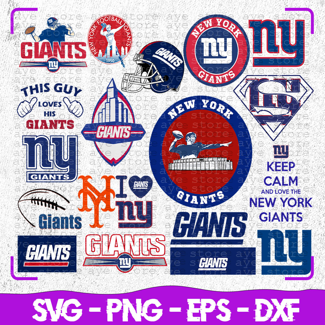 New York Giants Football Team Svg, New York Giants Svg, NFL | Inspire ...