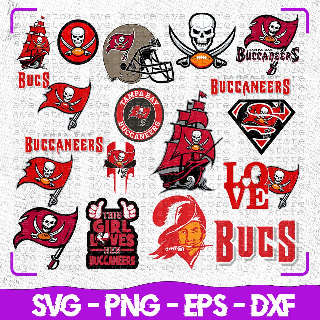 Tampa Bay Buccaneers Football Team Svg, Tampa Bay Buccaneers | Inspire ...