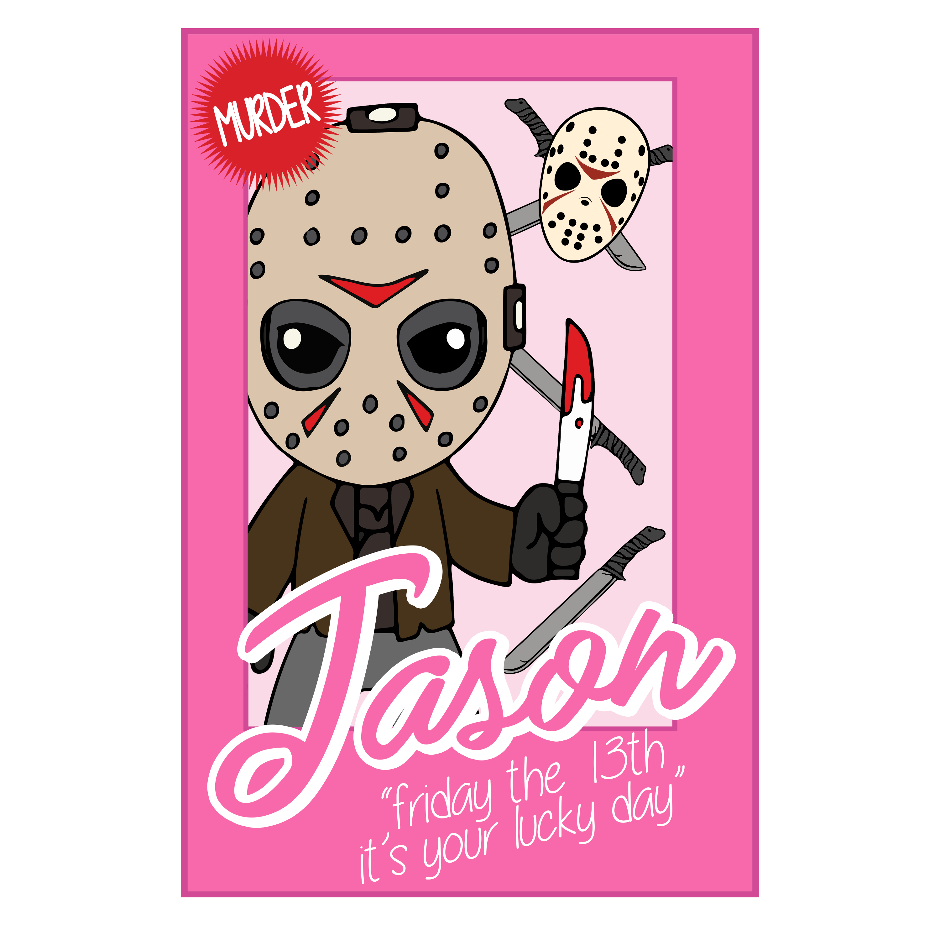 Jason png , Chibi Horror Dolls PNG Set, Horror Characters PN - Inspire ...