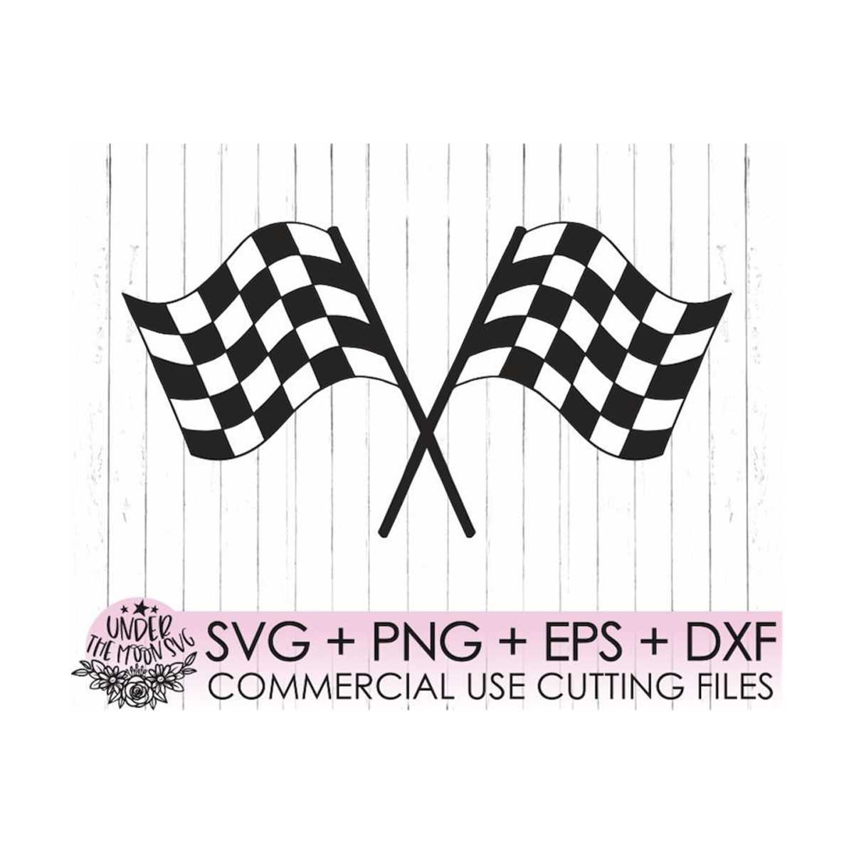Racing Flag SVG / Race Flag / SVG (layered), PNG, Dxf, Eps f | Inspire ...
