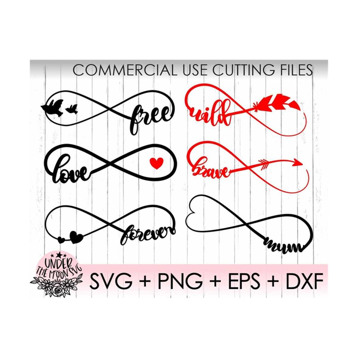 Infinity Circle SVG / Infinity Symbol Vector / Family Infini | Inspire ...