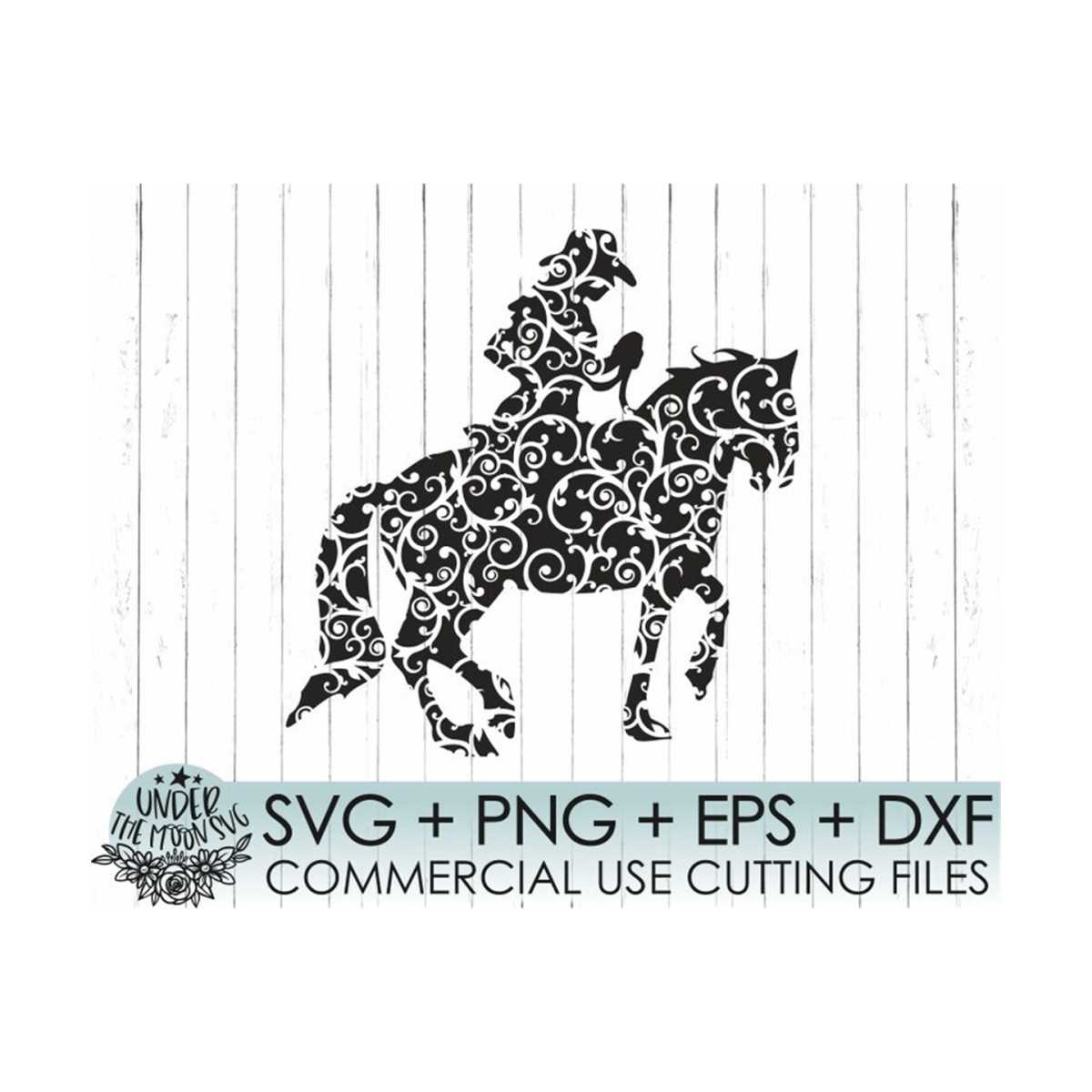 Horse Fligree SVG / Cowgirl SVG File / Horseback Riding svg | Inspire ...