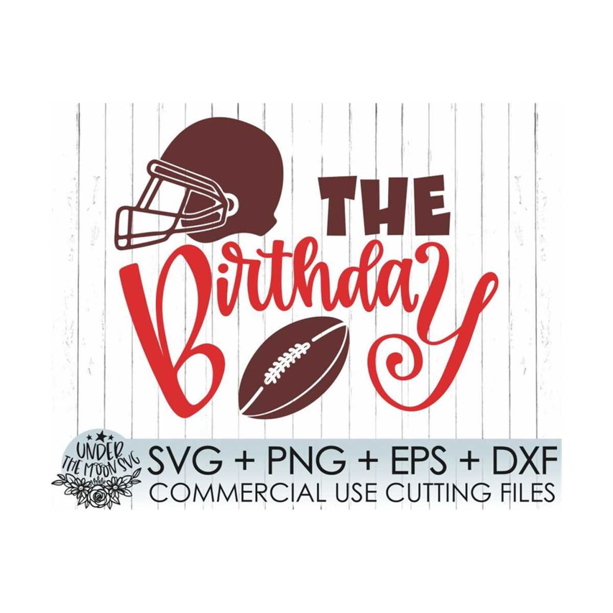 The Birthday Boy Football Svg,Sports Birthday Svg ,Football | Inspire ...