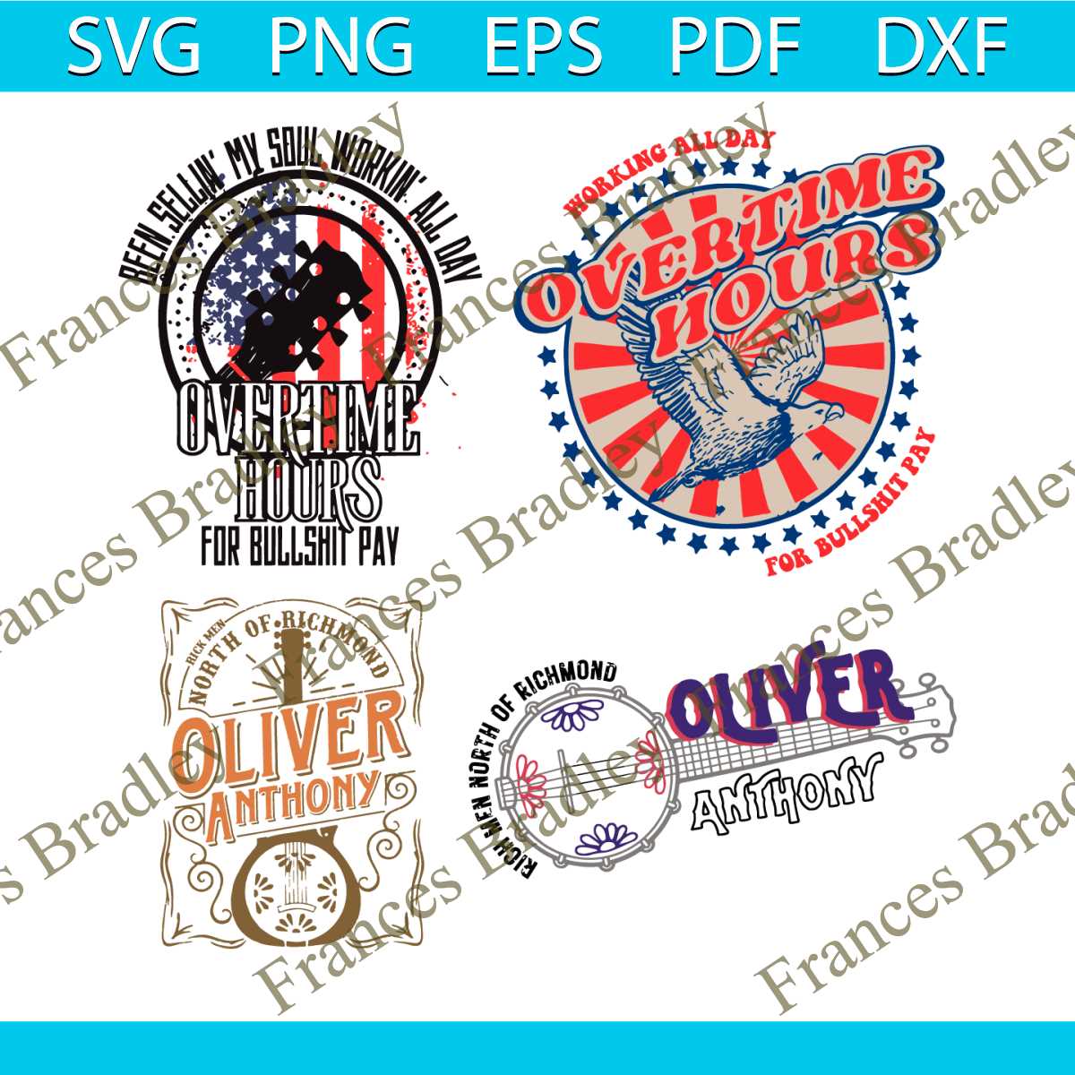 Rich Men North Of Richmond Oliver Anthony SVG Bundle - Inspire Uplift