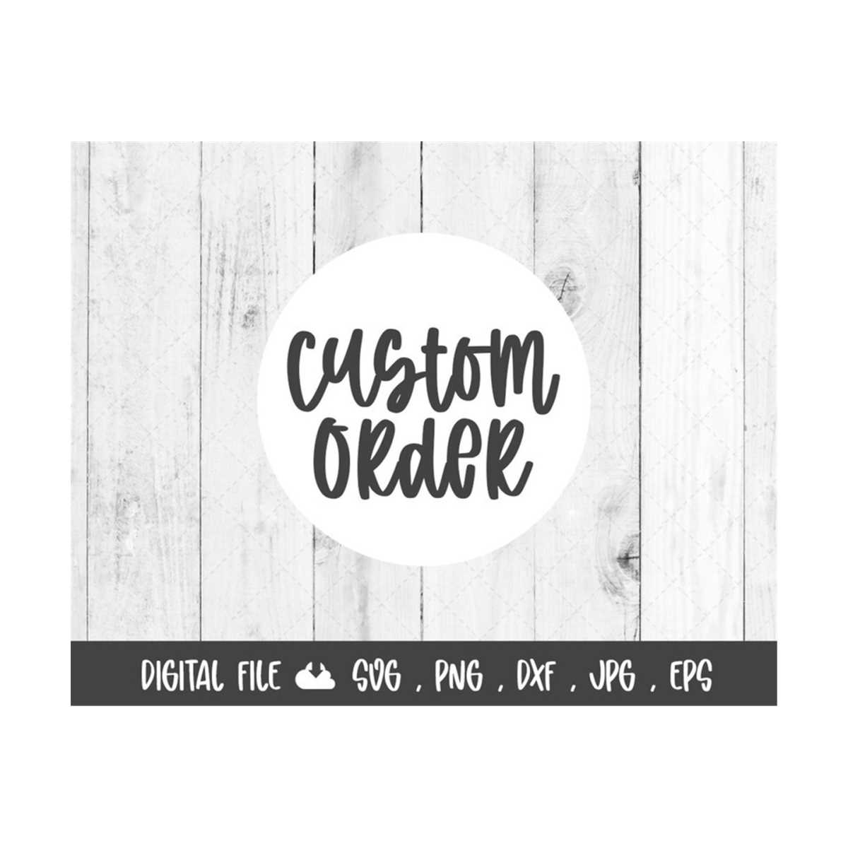 Custom order listing Svg Files For Cricut, Custom Illustrati | Inspire ...