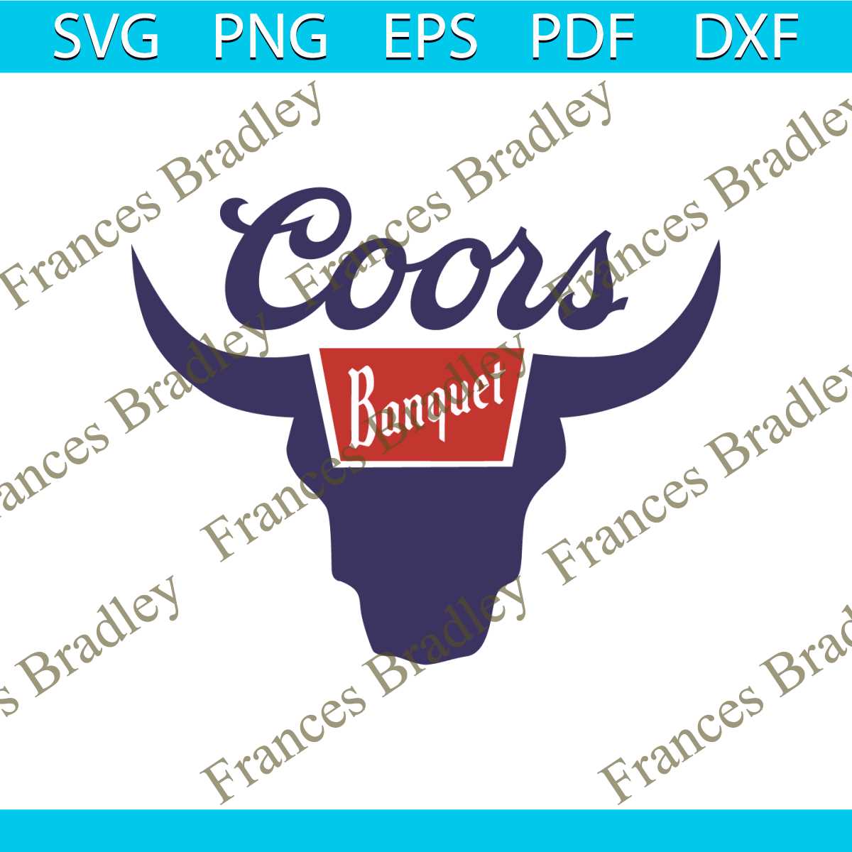 Coors Banquet Rodeo SVG Western Wear SVG Digital Cricut File | Inspire ...