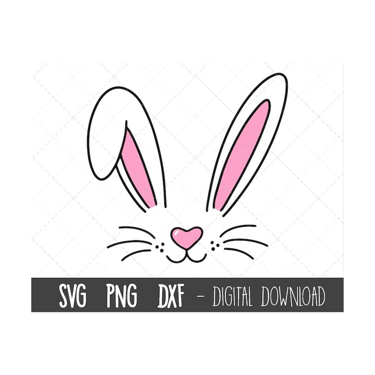 Bunny ears SVG, Easter svg, easter svg, bunny png, rabbit cl | Inspire ...