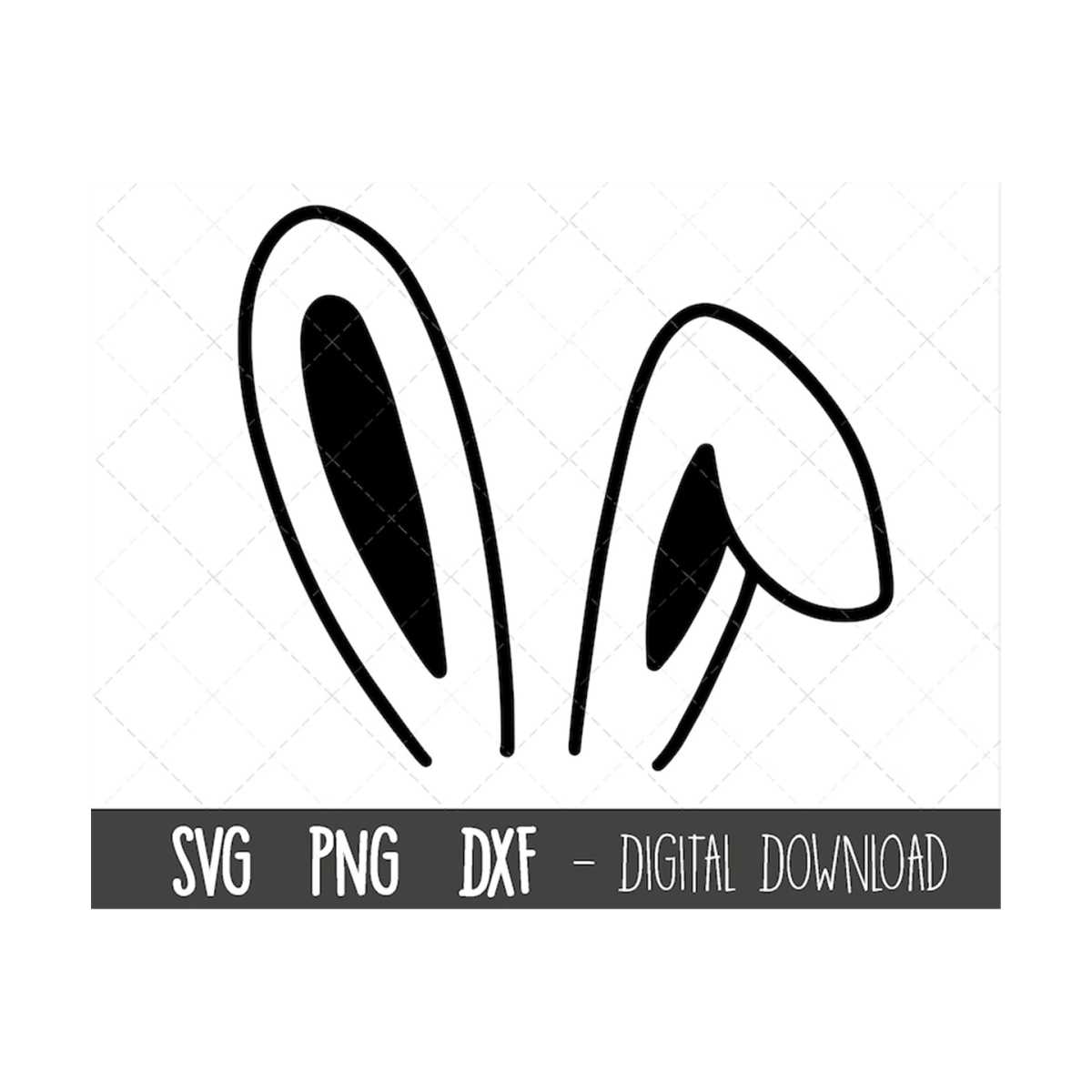 Bunny ears SVG, Easter svg, easter svg, bunny png, rabbit cl | Inspire ...