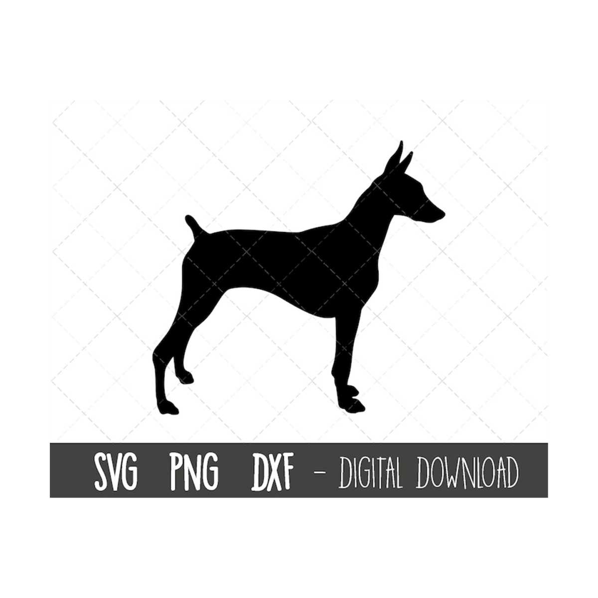 Doberman svg, dog svg, Doberman silhouette, Doberman outline | Inspire ...