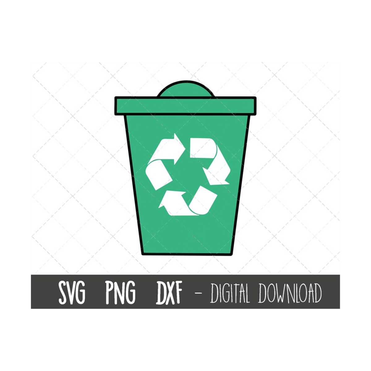 Recycle svg, trash can svg, garbage can png, recycle bin svg - Inspire ...