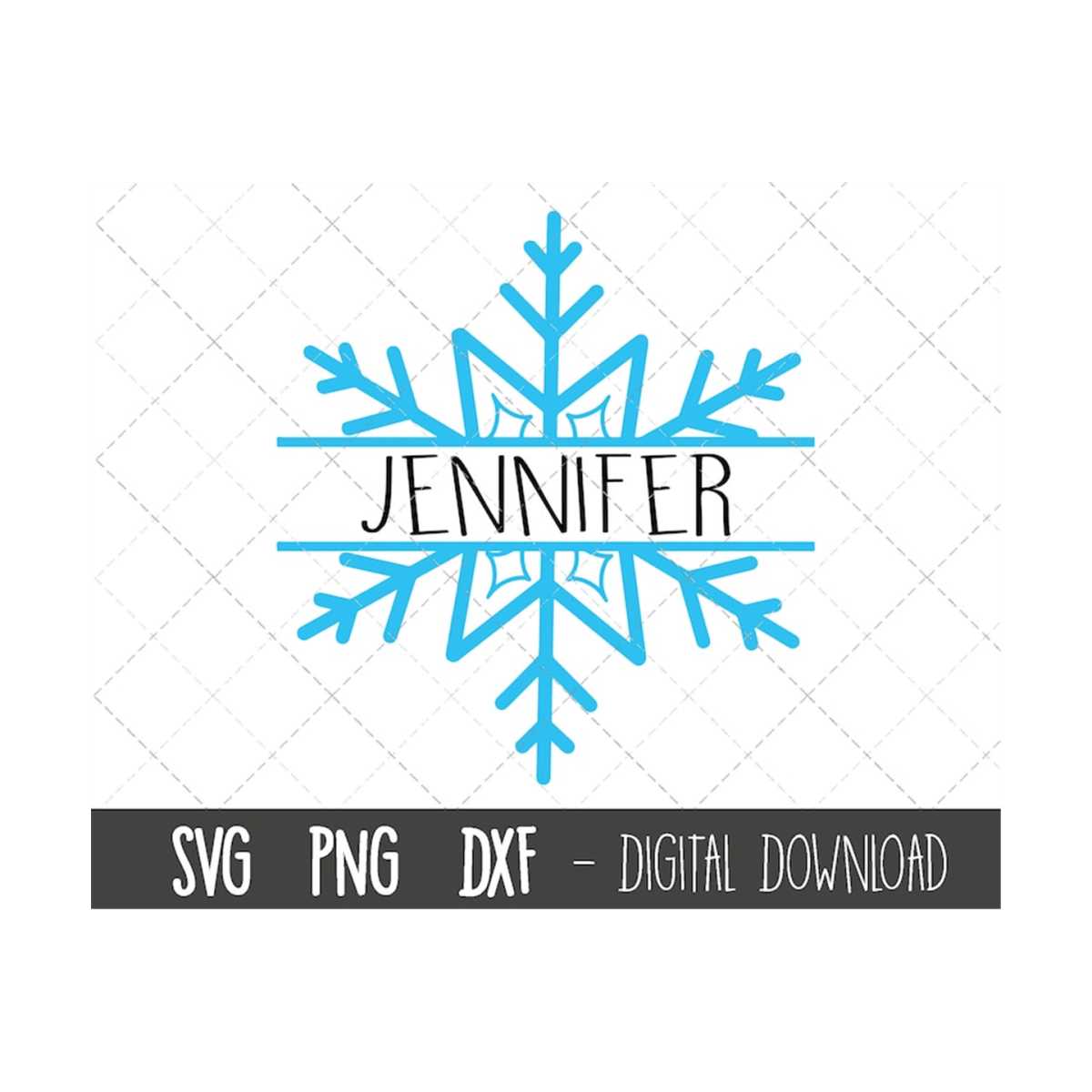 Snowflake svg, snowflake name frame svg, christmas svg, wint | Inspire ...