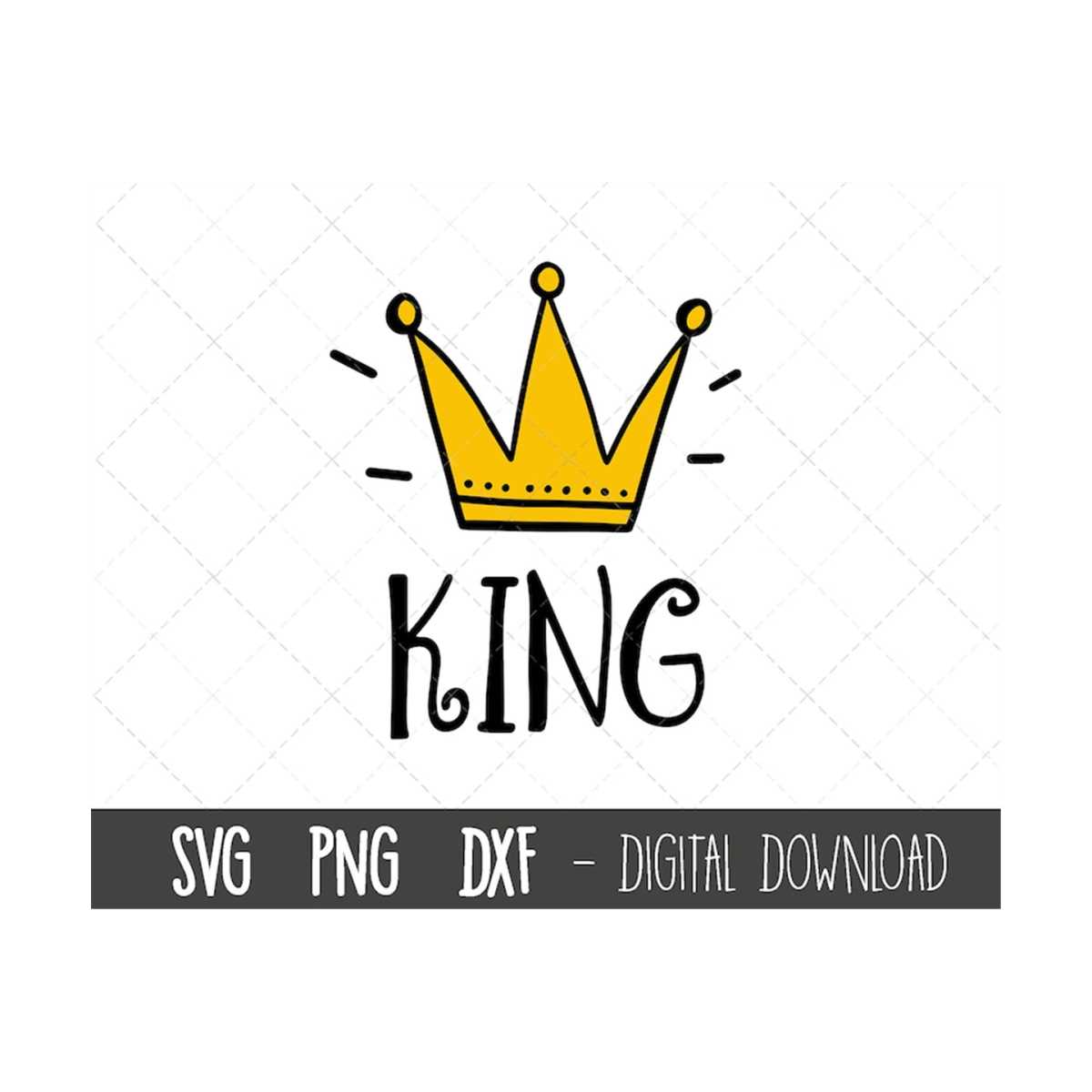 King SVG, Crown svg, Royal SVG, birthday king png, king clip - Inspire ...