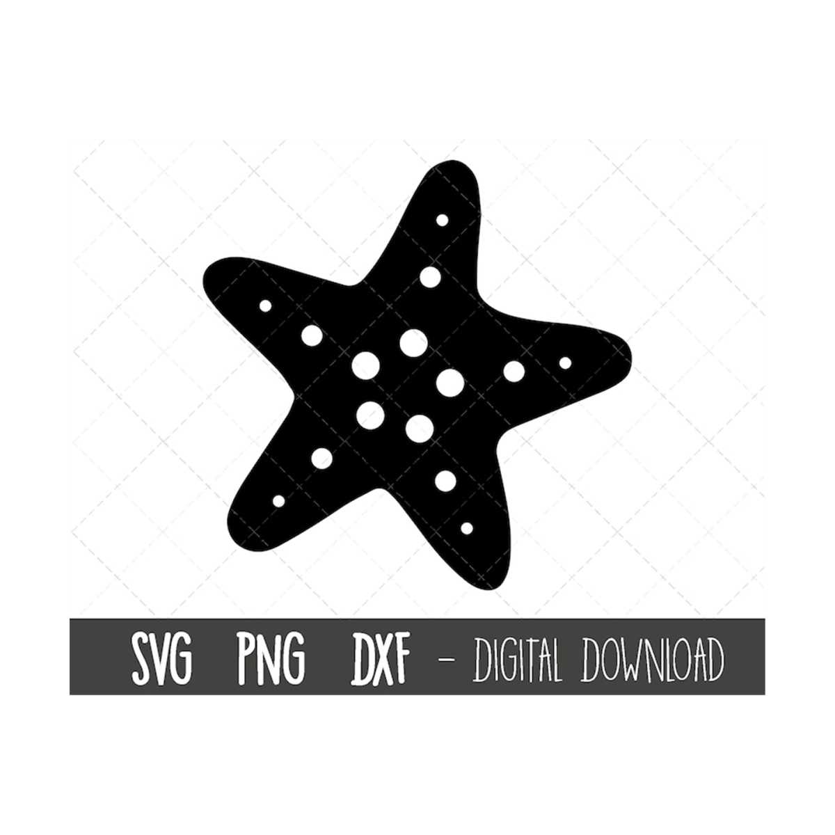 Starfish Svg, starfish silhouette, starfish clipart, Starfis | Inspire ...