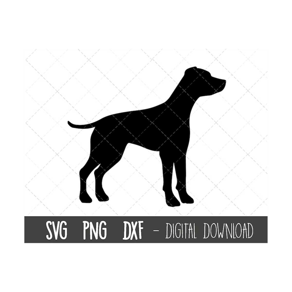 Weimaraner svg, dog svg, weimaraner silhouette, weimaraner o | Inspire ...