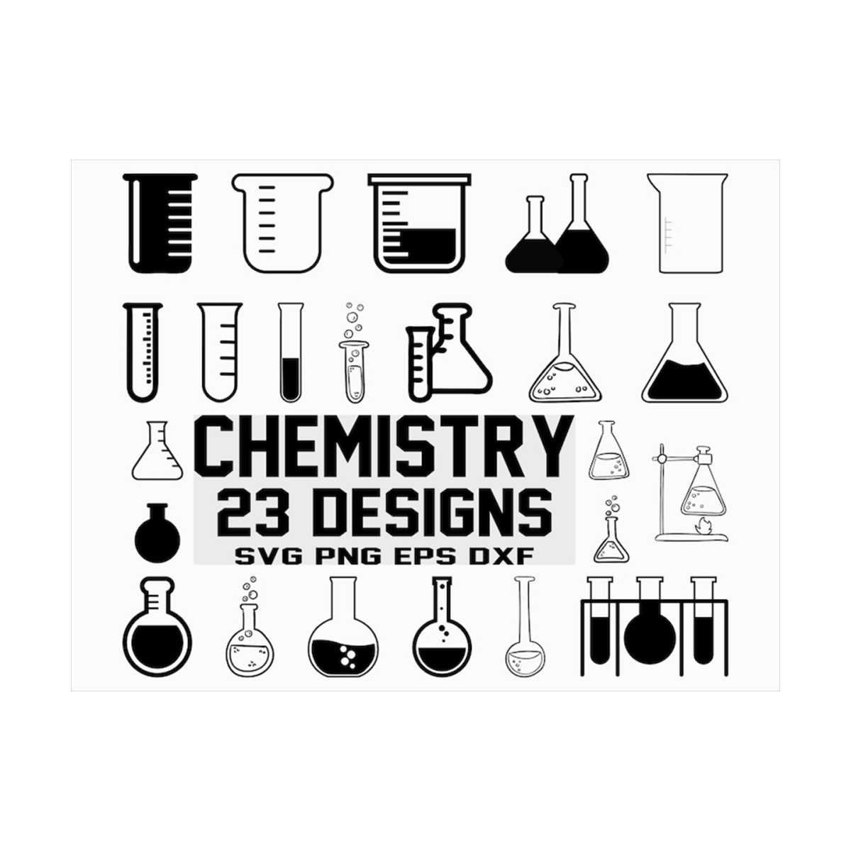 Chemistry SVG/ Science SVG/ Test Tube SVG/ Clipart/ Cut File | Inspire ...